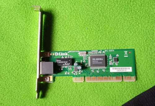 Сетевая карта PCI D-Link DFE-520TX