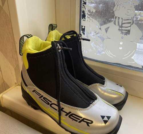 Лыжные ботинки fisher 34