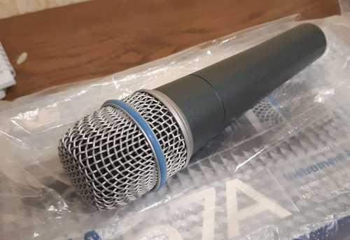 Студийный микрофон shure beta 57a