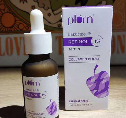 Сыворотка Plum Bakuchiol & Retinol Serum 1%