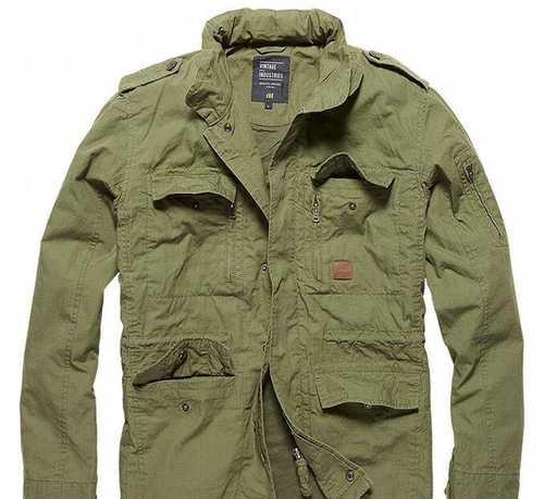 61804 Куртка Vintage Industries Cranford olive dra