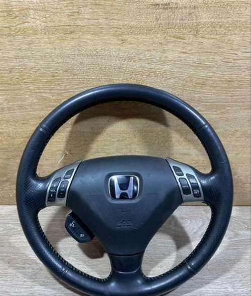 Руль кожаный Honda Accord 7 дорест Арт. 120796