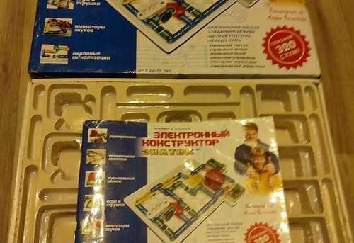 Электронный конструктор знаток 320 схем