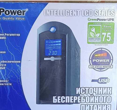 Ибп (бесперебойник) CyberPower CP1350eavrlcd