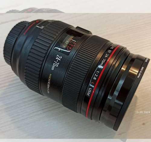 Canon Zoom Lens EF24-70mm 1:2.8lusm, 2002-2012