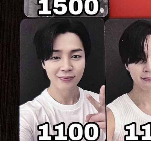 Карта с альбома Face Jimin, винил версия