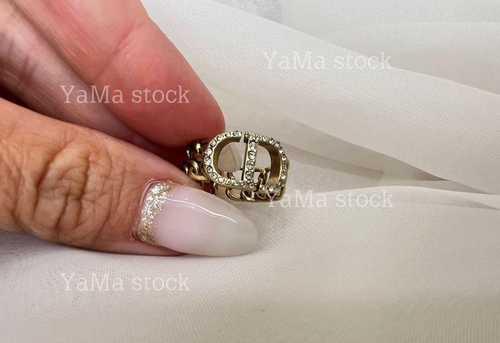 Плетенное кольцо dior диор