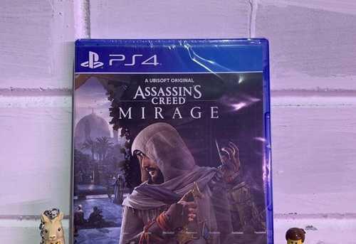 Новый Assasin's Creed Mirage PS4 запечатанный