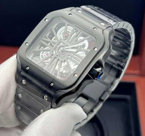 Мужские часы Cartier Santos Skeleton