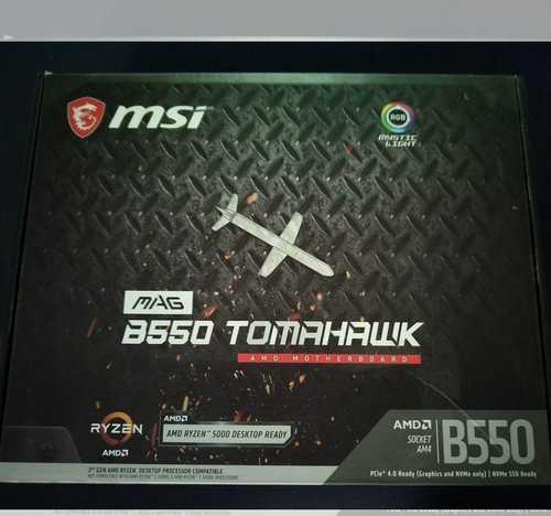 Материнская плата msi mag b550 tomahawk