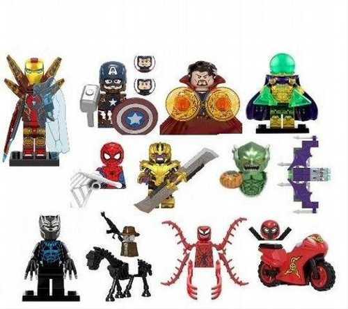 Минифигурки Лего совместимые Мстители marvel