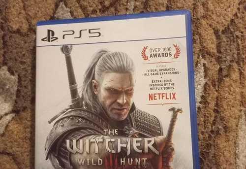 Игры для ps5 Witcher 3 wild hunt complete edition
