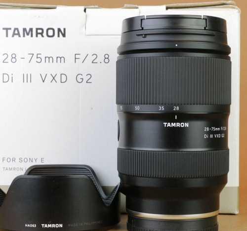 Tamron 28-75mm f/2.8 G2 (Sony E) id-13645