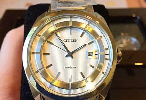 Стальные citizen на Eco-Drive