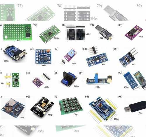 Электроника и Arduino комплектующие Часть 2