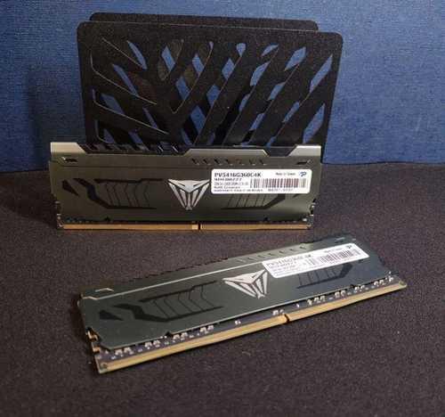 DDR4 16 Gb 3600 Mhz CL14 Patriot Viper Steel