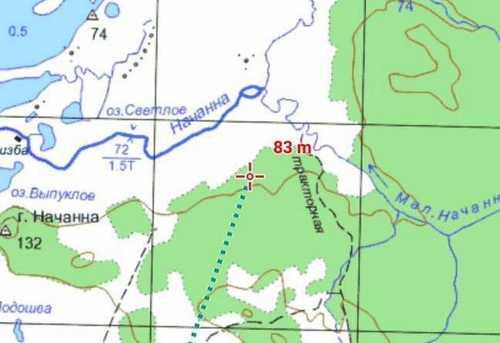 Топографическая карта Новосибирской обл.,в телефон