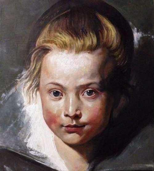 Картина портрет копия П.П.Рубенс, холст, масло