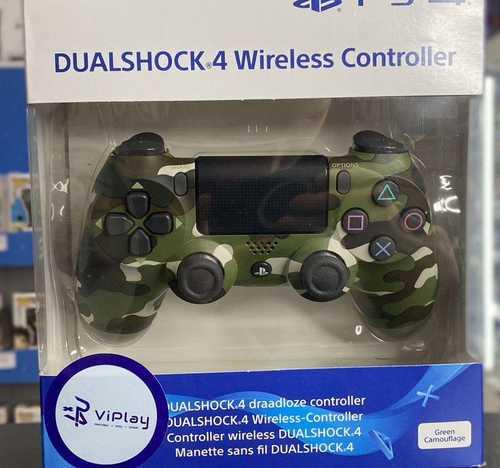 Геймпад DualShock 4 Зеленый камуфляж