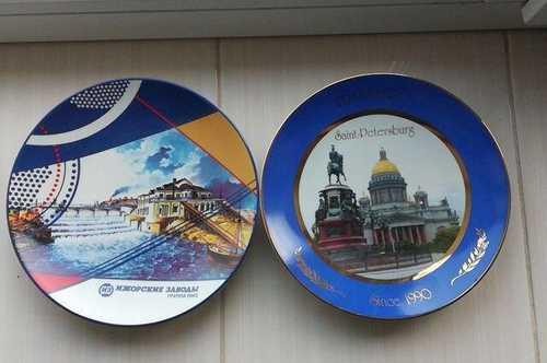 Настенная тарелка Санкт- Петербург