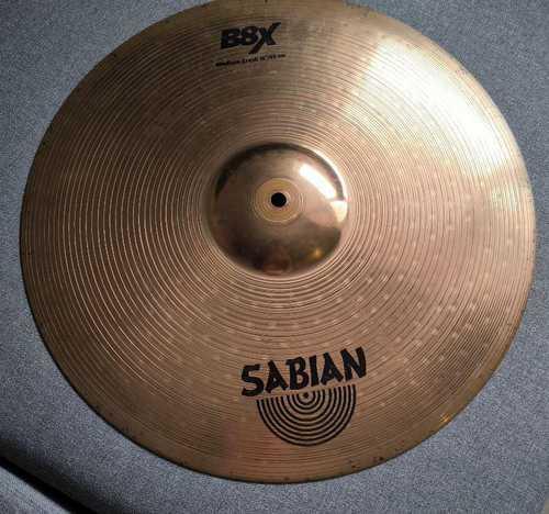 Тарелка sabian b8x medium crash 18