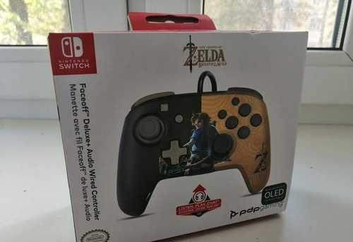 Геймпад Nintendo Switch Zelda botw новый проводной