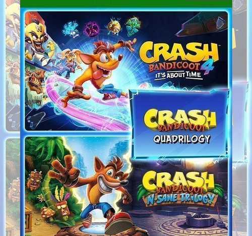 Crash Bandicoot - Quadrilogy Bundle на Xbox