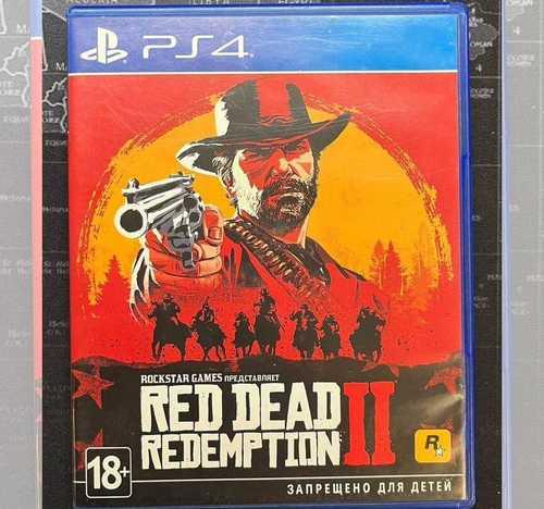 Read dead redemption 2 ps4 диск