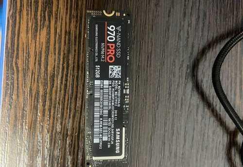 SSD M.2 Samsung 970 PRO MZ-V7P512BW 512гб