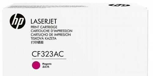 Картридж лазерный HP 653A cf323ac пурпурный (16000