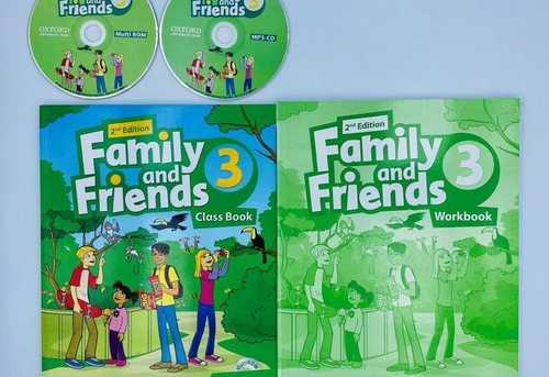Family and Friends 3 + CD учбентк + тетрадь