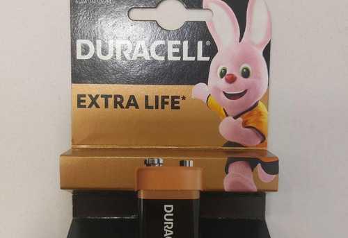 Батарейка duracell 6LP3146/MN1604, 9В крона