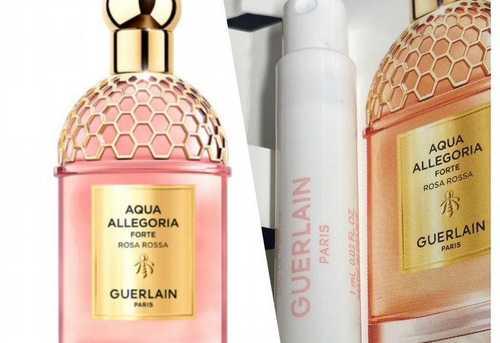 Aqua Allegoria Forte Rosa Rossa Guerlain пробник