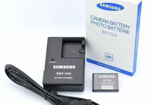 Аккумулятор Samsung BP70A + Зарядка Samsung SBC-70