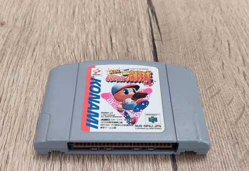 Картридж Jikkyou Powerful Pro Yakyuu 4 ntsc-J N64