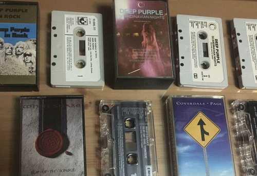 D.Purple,Whitesnake,Page - а/кассеты (фабр.запись)