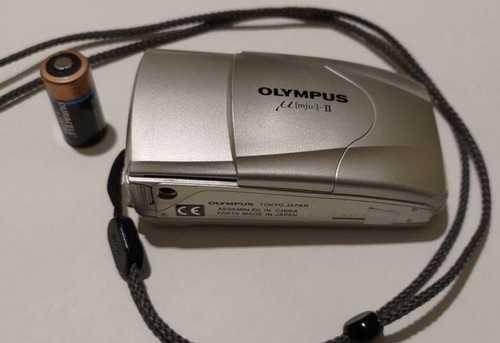 Пленочный фотоаппарат Olympus mju II