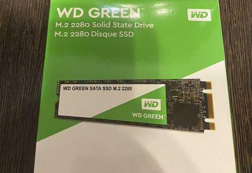 SSD M.2 накопитель WD Green 120GB