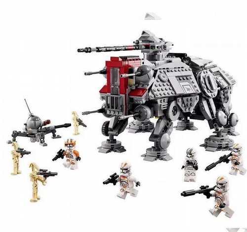 Конструктор аналог lego star wars Шагоход AT-TE