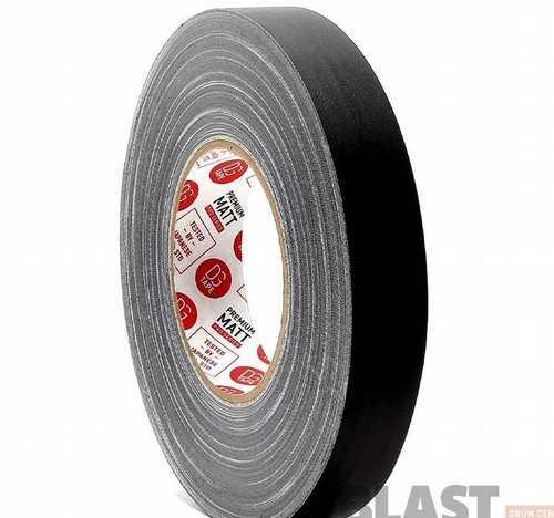 Тейп клейкая лента DG Tape Matt 25мм х 50м Черная (matt50025/50/B)