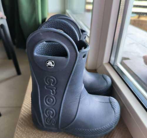 Резиновые сапоги crocs c7