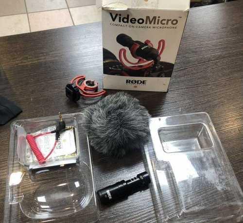 Накамерный микрофон rode videomicro