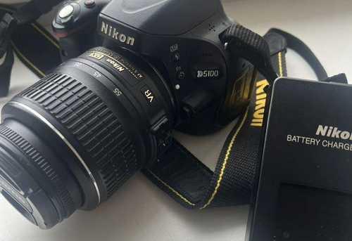 Фотоаппарат Nikon d5100 с объективом 18-55mm VR