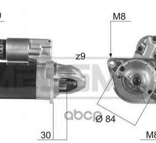 Стартер iveco daily 02- 220435 Era