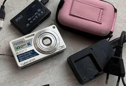 Компактный фотоаппарат sony cyber shot DSC- W350