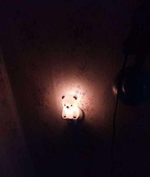 Светильник ночник детский 7вт с выключателем