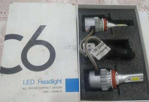 Светодиодная лампа (LED) С6Н116000К