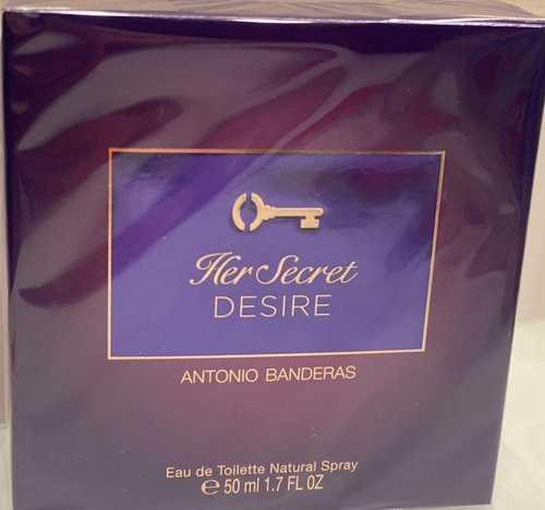 Antonio Banderas Her Secret Desire,edt,50 мл