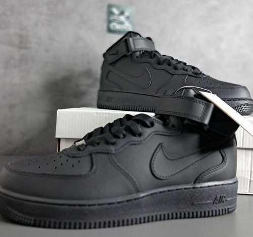 Кроссовки Nike Air Force 1 High Triple Black