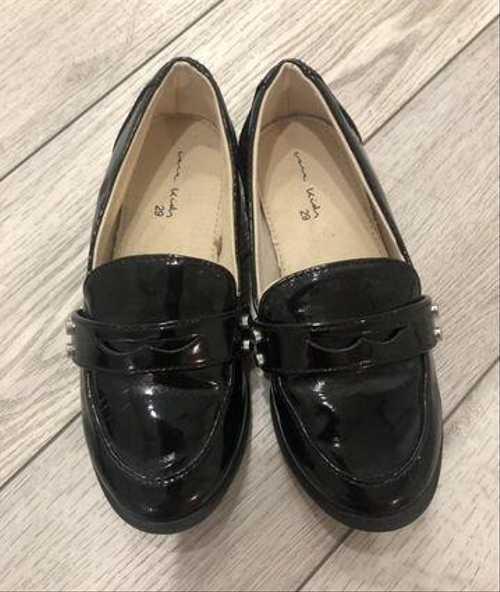 Мокасины туфли zara